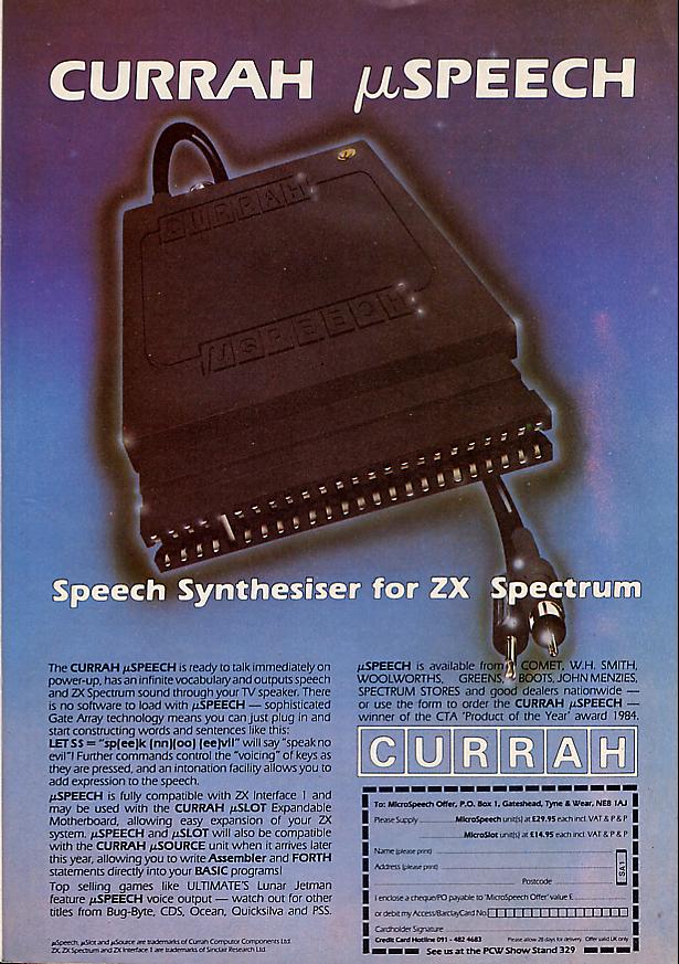 Currah Microspeech for ZX Spectrum